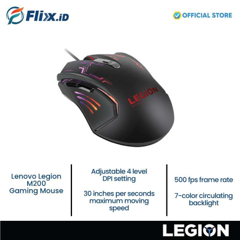 Jual Lenovo Legion M200 Gaming Mouse di Seller FLIXX.ID Official Store ...