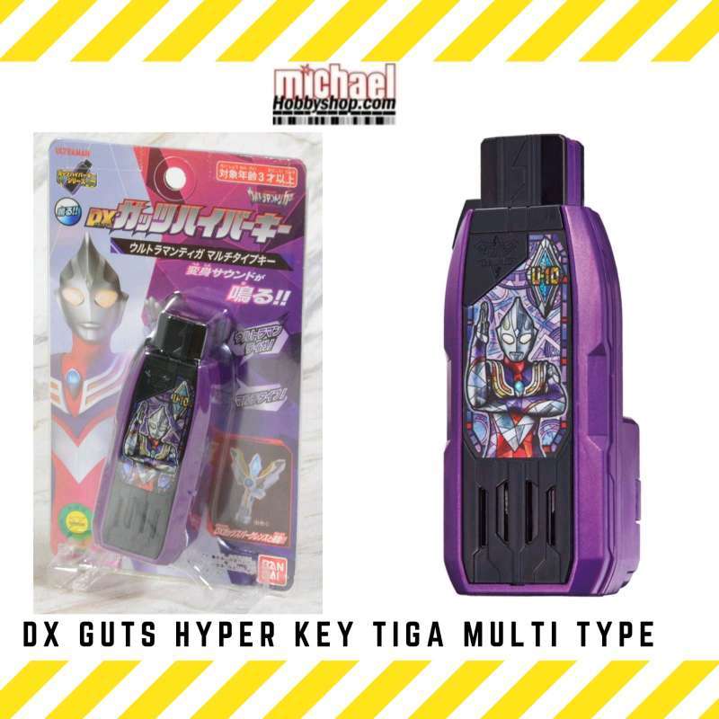 Promo Bandai Ultraman Trigger DX Guts Hyper Key Ultraman Tiga Multi ...
