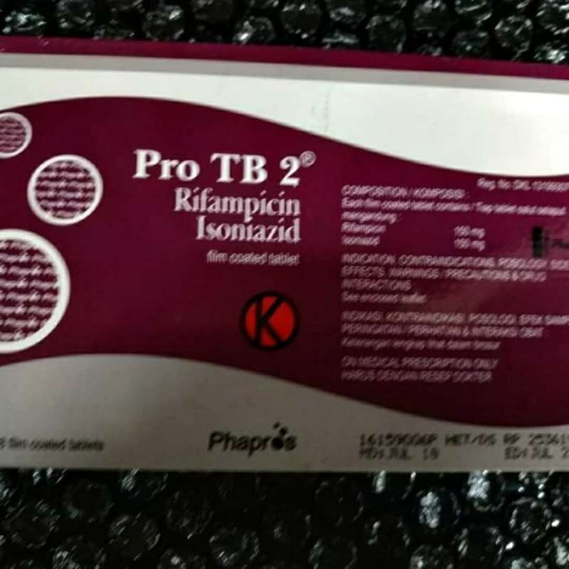 Jual original Pro Tb 2 Mgper Box di Seller Link pHarmacy - Rawa Badak ...