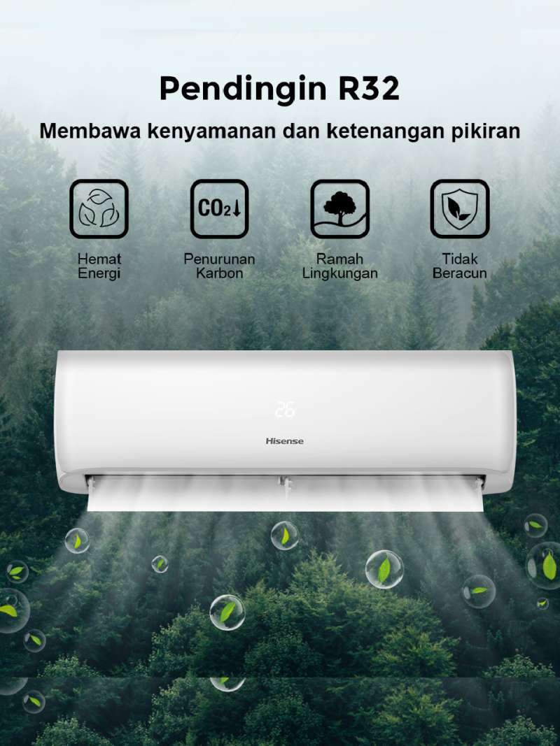 Promo Hisense Ac An12cdg Standard 1.5 Pk Dingin Kilat Cocok Untuk Kamar ...