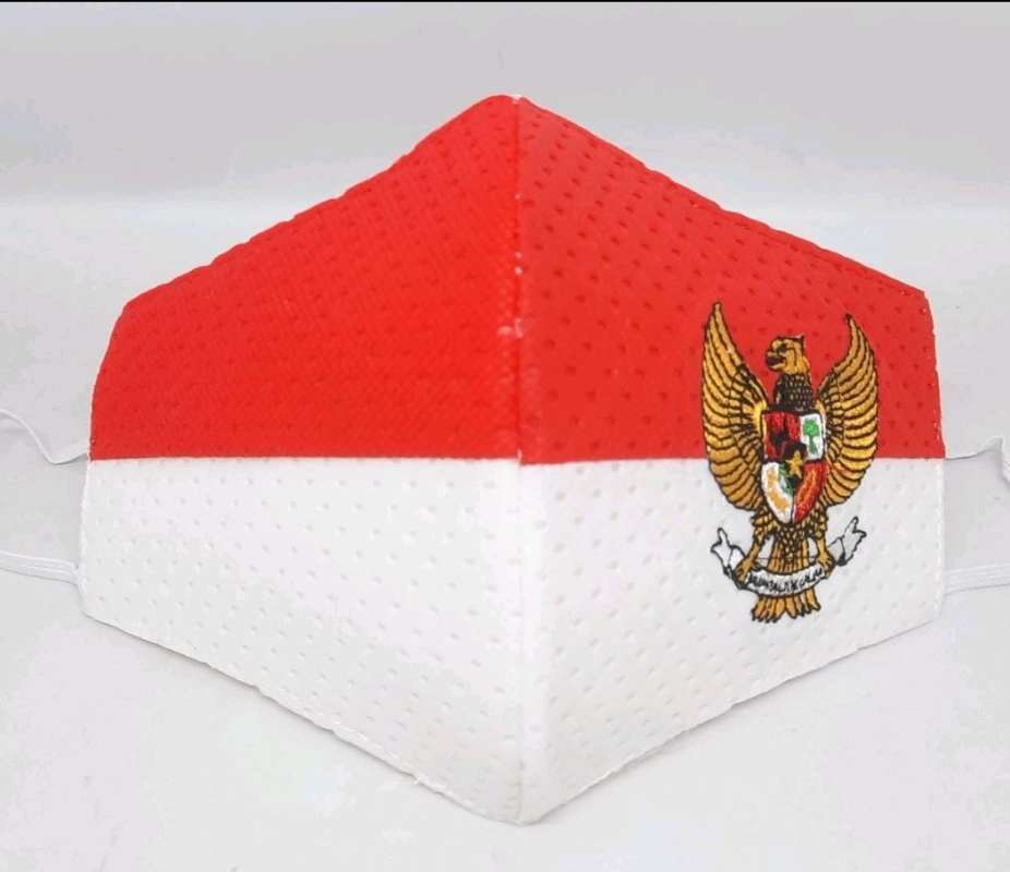 Jual Masker merah putih bordir garuda di Seller Healty first - Curug ...