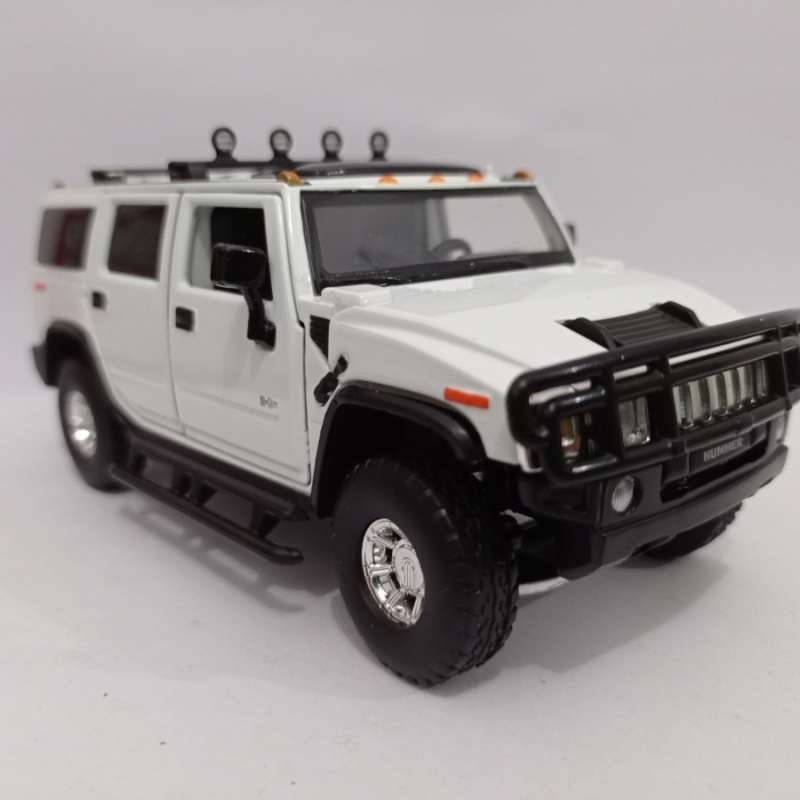 Jual Diecast Mobil Hummer H2 Suv Jackiekim 1:32 Buka Pintu Bahan Besi ...
