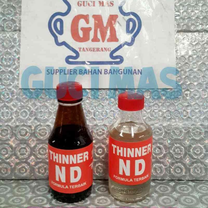 Jual Thinner ND Kemasan Botol Kratindeng di Seller Guci-Mas - Kosambi ...