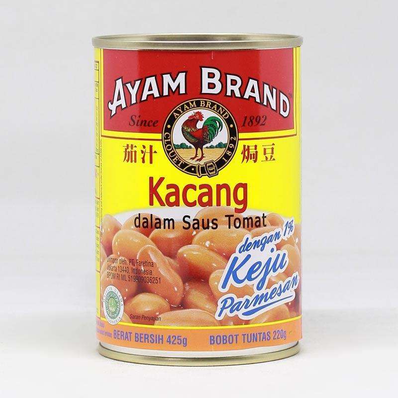 Jual Ayam Brand Baked Beans Cheese Makanan Kaleng [425g] Di Seller Halo ...