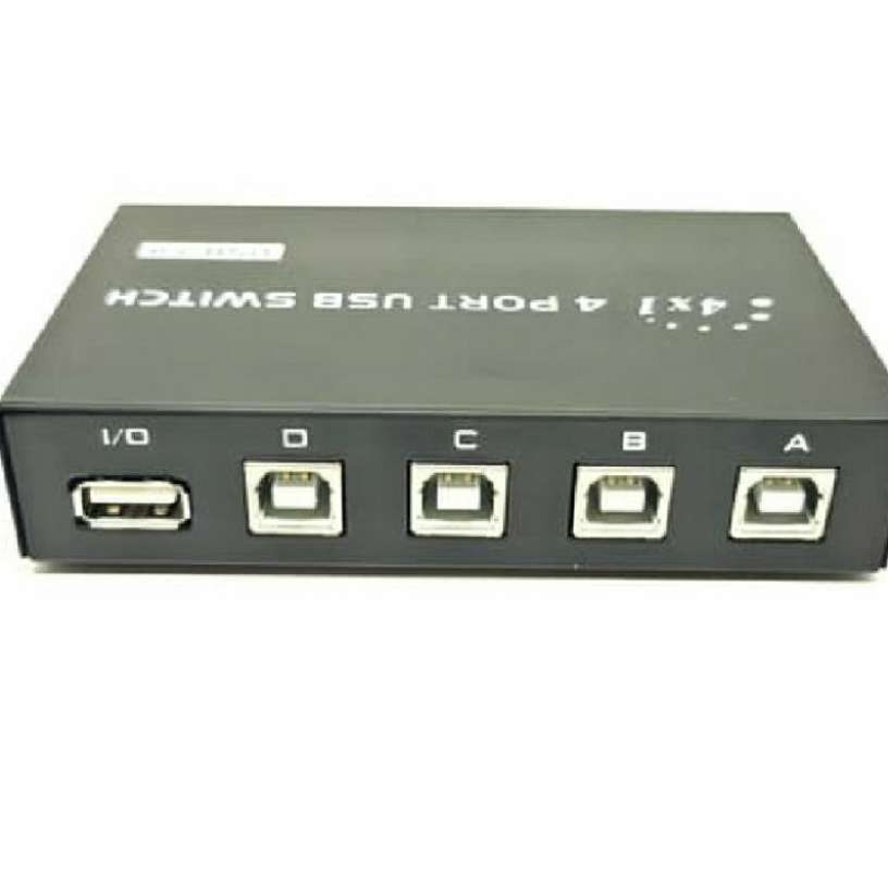 Promo USB SWITCH 4 PORT / MANUAL SWITCH PRINTER 4 PORT / DATA SWITCH ...