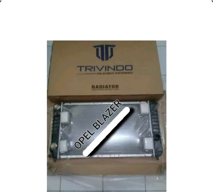 Jual Radiator Opel Blazer Merk Trivindo Di Seller Nagatta Autoparts ...