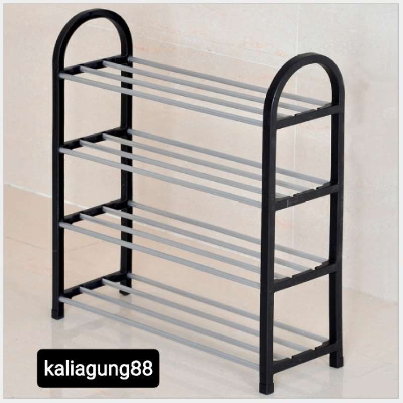 Promo Rak Sepatu Besi 4 Susun - Shoe Rack - 4 tingkat 100 % ORIGINAL ...
