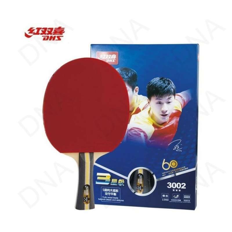 Jual Table Tennis Racket DHS 3002 - Bat Tenis Meja DHS 3002 - ORIGINAL - - di Seller DNA SPORT ...