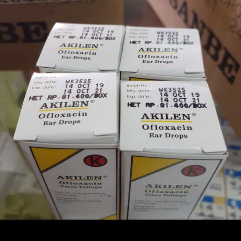 Jual Akilen Ear Drops Per Box di Seller Farmaqoe - Rawa Badak Selatan ...