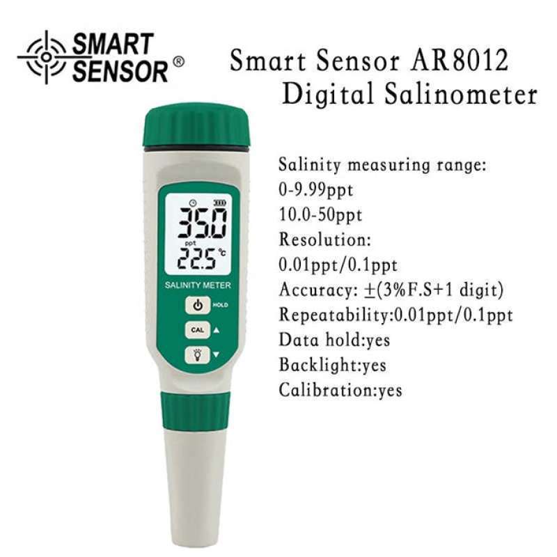 Jual AR8012 Salt Meter Smart Sensor Salinity Tester Ukur Garam ...