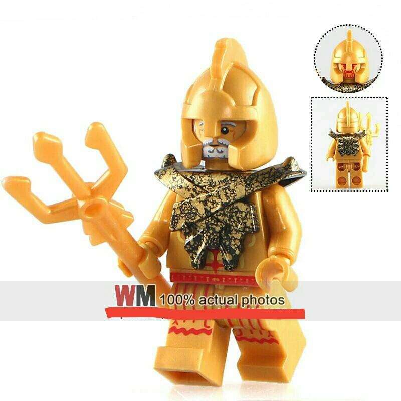 Jual Atlantis Temple Poseidon XH625 Gladiator Medieval Brick Minifigure ...