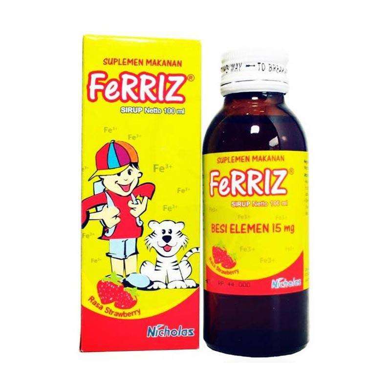 Jual Ferriz Sirup Vitamin Anak [100 mL] di Seller TO. Berkah Jaya ...