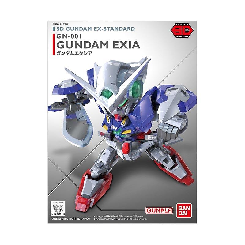 Jual Bandai SD Gundam EX Standard Gundam EXIA Model Kit di Seller Gundam Zaku Hobby Corner ...