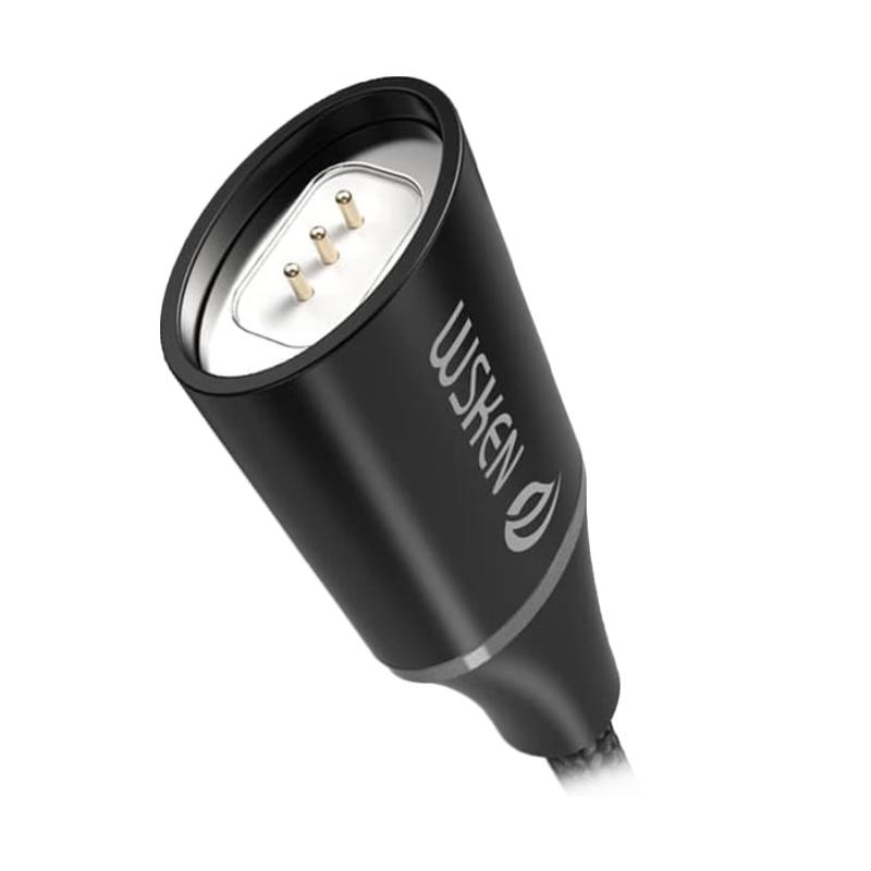 Promo Wsken Oval Magnetic Cable For Micro Usb - Black [2 A] Diskon 50% ...