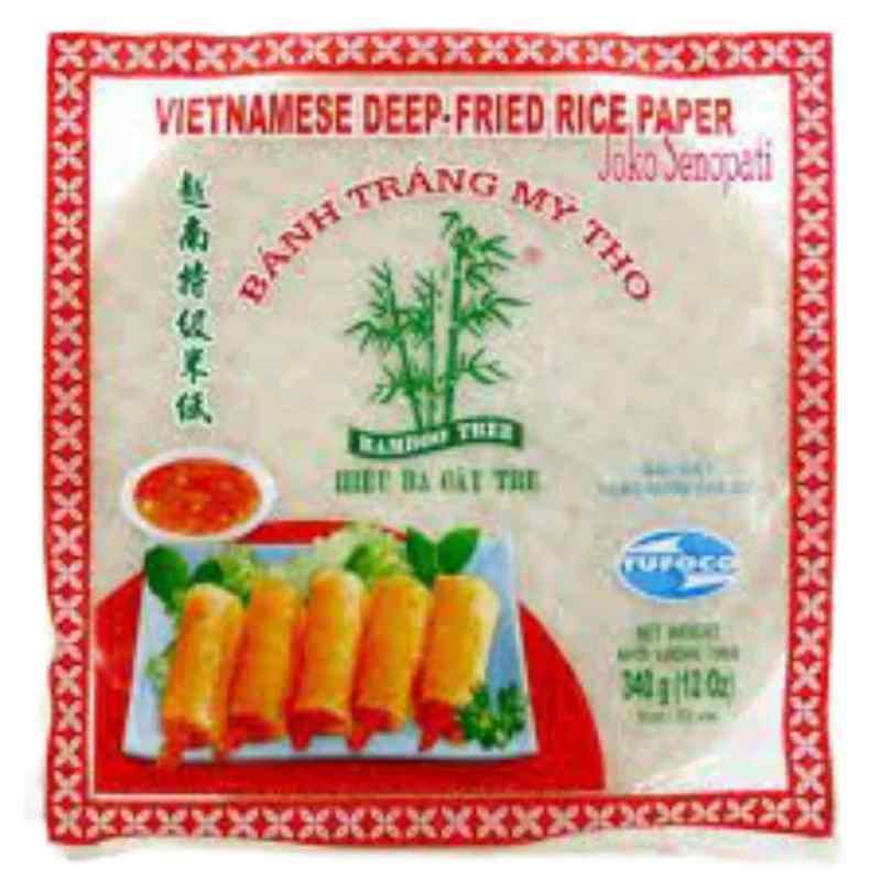 Jual Bamboo tree vietnamese rice paper 22cm di Seller Farmers Market ...