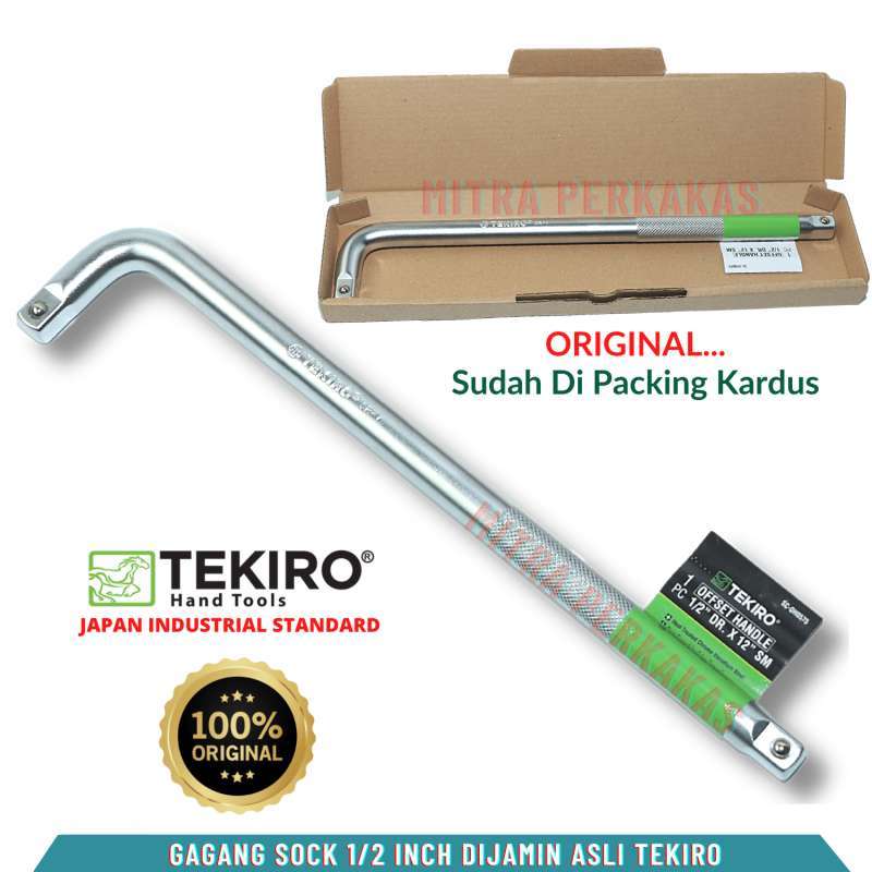 Promo TEKIRO GAGANG SOK L 1/2 INCH OFFSET HANDLE STANG KUNCI SOCK SHOCK ...