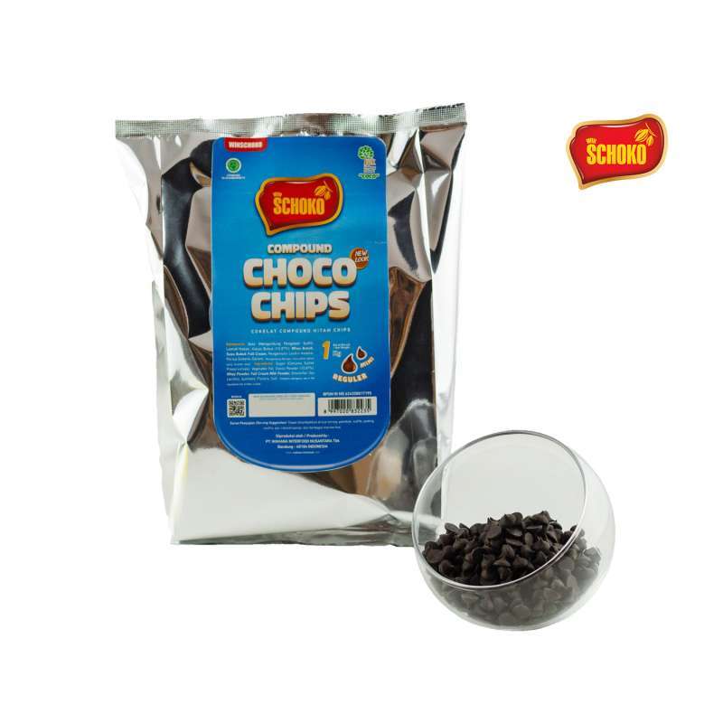 Jual SCHOKO Compound Choco Chips - 1 Kg / Coklat Chip di Seller SCHOKO ...