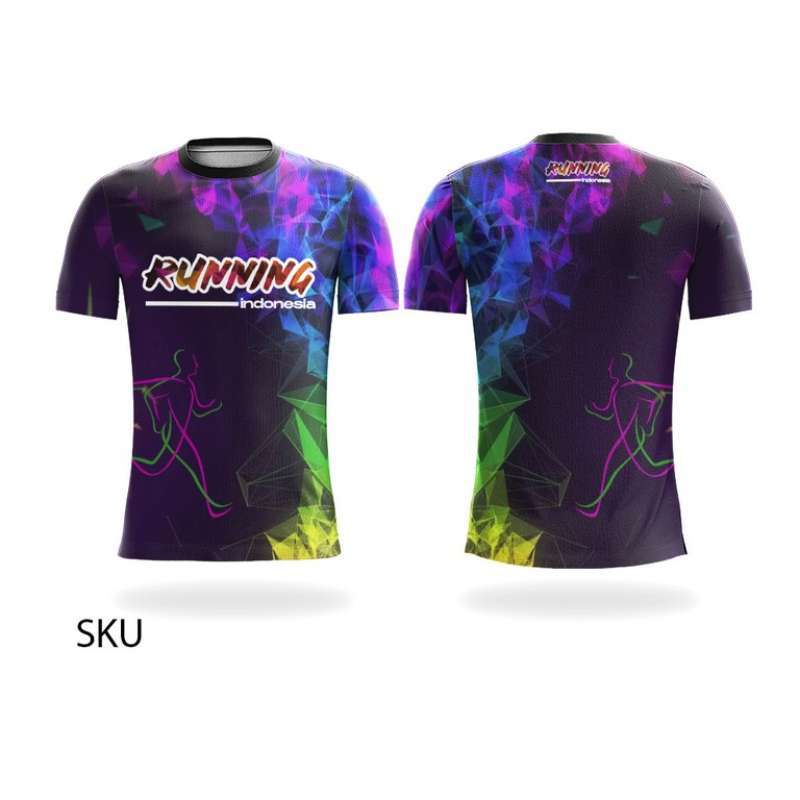 Jual Jersey Running Lari desain bisa Custom Nama dan logo COKI187 ...