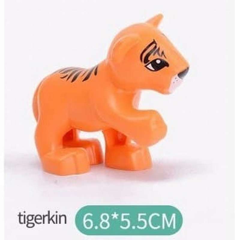 Jual Duplo Animal Tiger Cub Harimau Loreng Jungle Binatang Hewan Lego ...