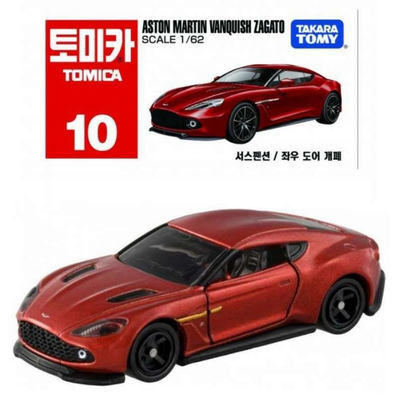 Jual Tomica 10 Aston Martin Vanquish Zagato Takara Tomy Diecast Mobil ...