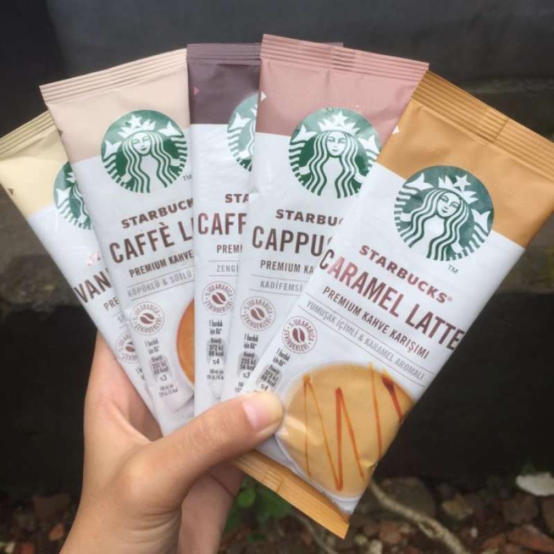 Jual Kopi Starbucks Premium Instant Coffee sachet turkey kopi turki di ...