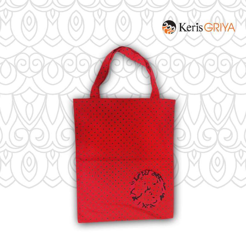 Jual Batik Keris Totte Bunga Bulat Batik Katun Cap Kombinasi Polkadot ...