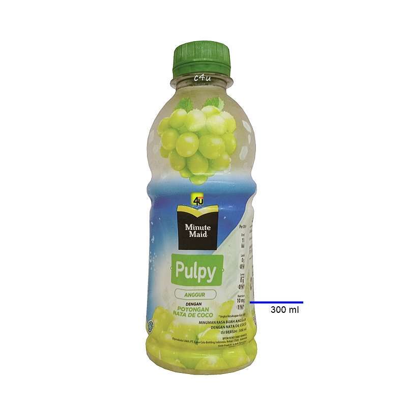 Jual Minute Maid - Pulpy Anggur - 300 ml PET RTD di Seller cemilan4u ...