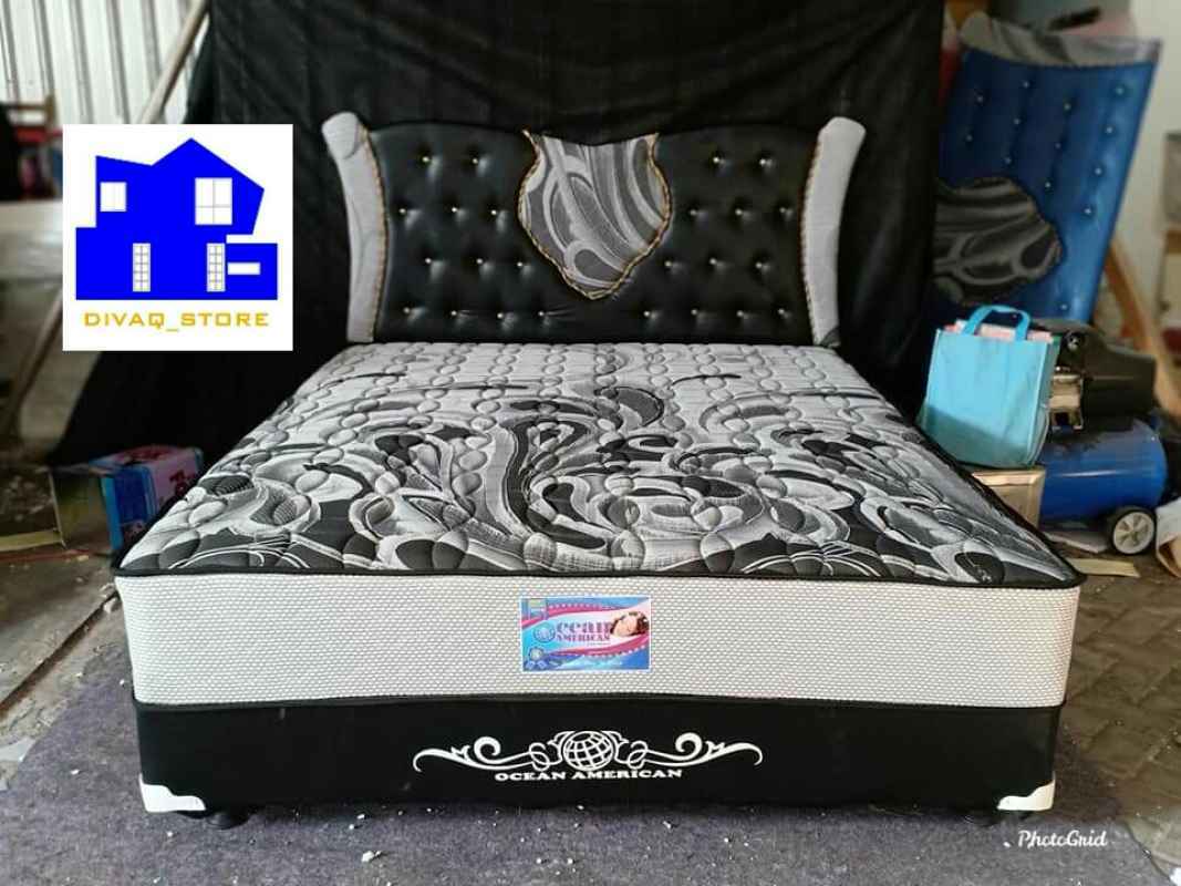 Promo Springbed Klasik (Type Boxy) - Hitam 200 X 200 Diskon 26% di ...
