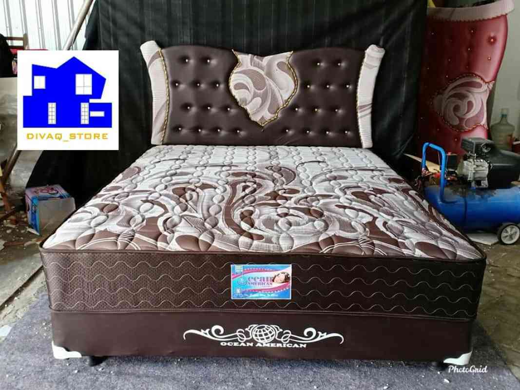 Promo Springbed Klasik (Type Boxy) - Coklat 140 X 200 Diskon 29% di ...