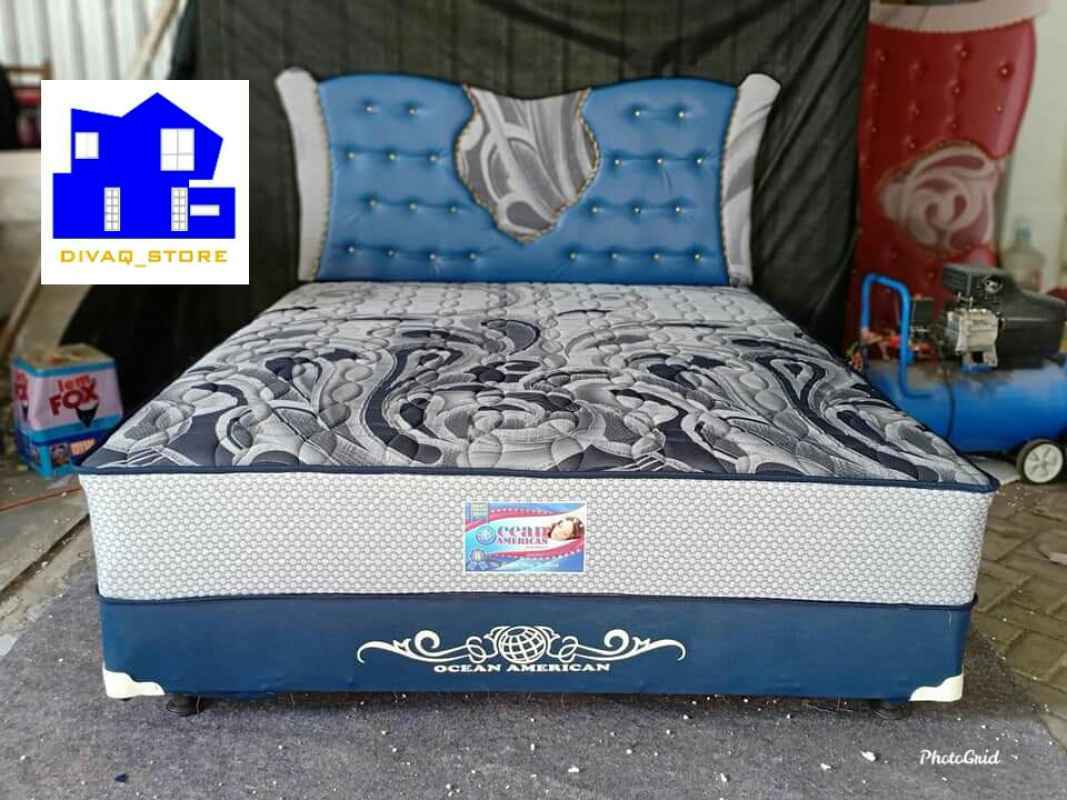 Promo Springbed Klasik (Type Boxy) - Merah 200 X 200 Diskon 26% di ...
