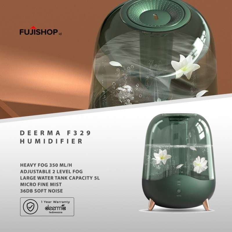 Jual Xiaomi Deerma Air Humidifier Diffuser Ultrasonic 5l - Dem-f329 Di Seller Fujishopid Sedayu ...