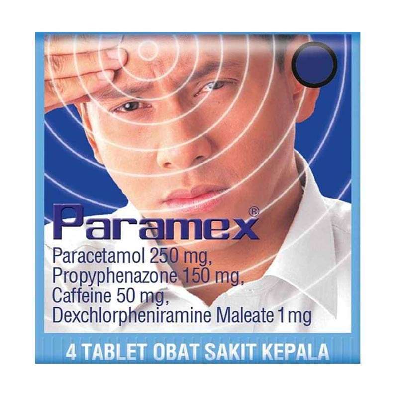 Jual PARAMEX STRIP 4 TABLET di Seller Apotek MOSE Official Store ...