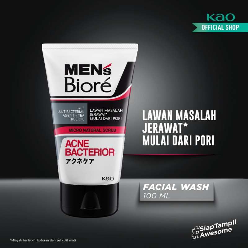 Promo Smg/jog/solo - [last Chance] Men's Biore Anti Bacterior Double ...
