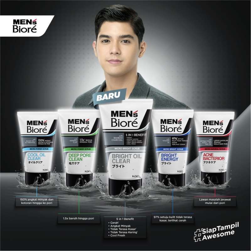 Promo Smg/jog/solo - [last Chance] Men's Biore Anti Bacterior Double ...