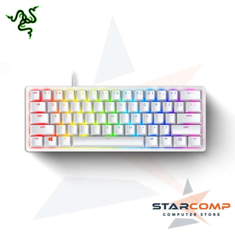 Jual Razer Huntsman Mini Mercury White 60% Mechanical Gaming Keyboard ...