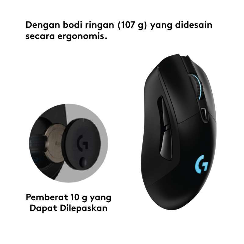 Jual Baru Logitech G703 Wireless Gaming Mouse - Logitech G 703 ...