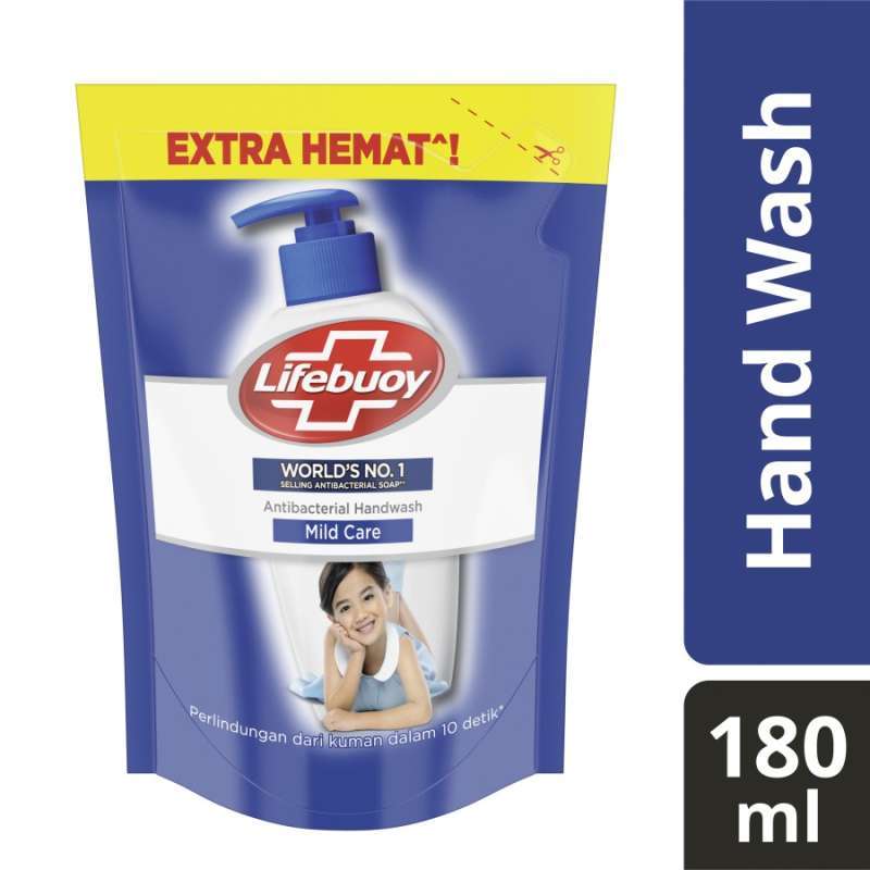 Jual SABUN CUCI TANGAN LIFEBUOY MILD CARE HAND WASH KRIM SUSU & OAT ...
