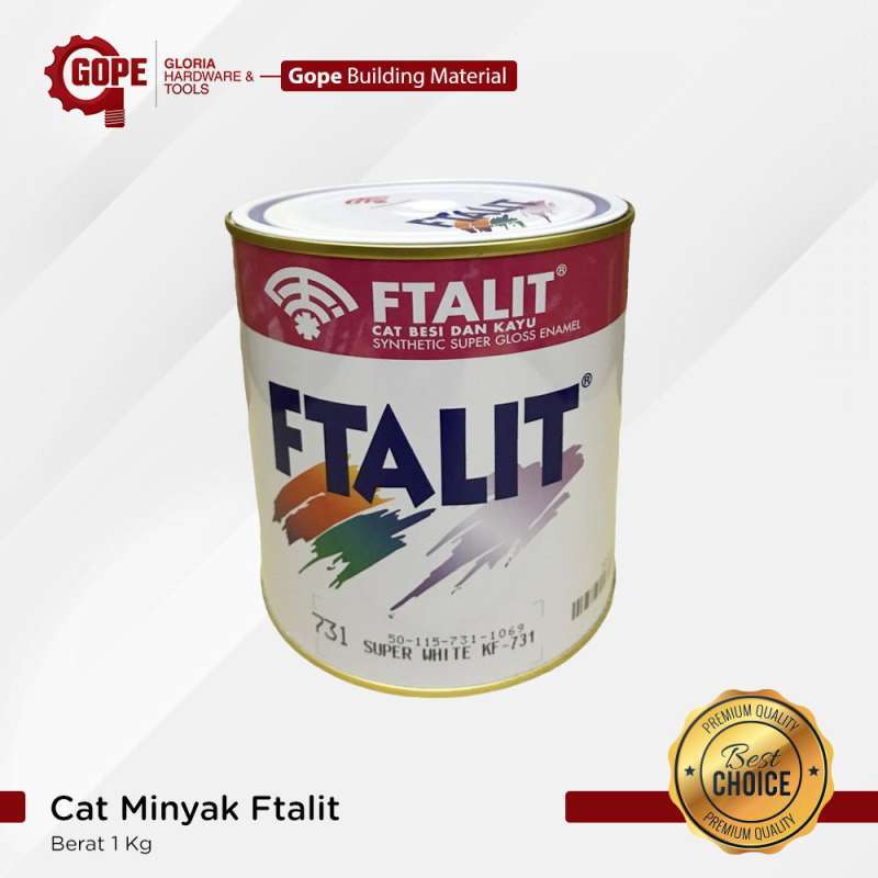 Jual CAT FTALIT (UNTUK BESI DAN KAYU) @1 LTR di Seller Gope Hardware ...