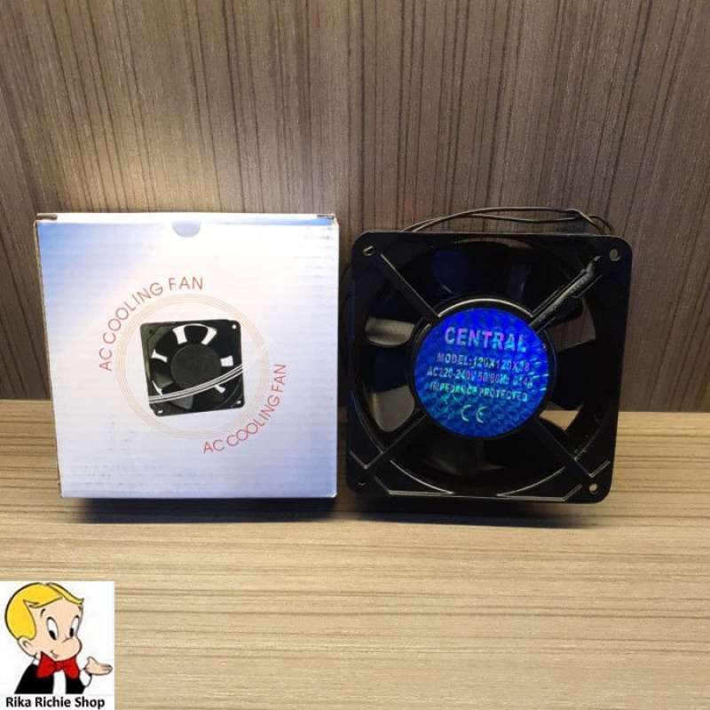 Jual Cooling Fan AC 220V Kipas Komputer Pendingin Panel Blower 12Cm ...