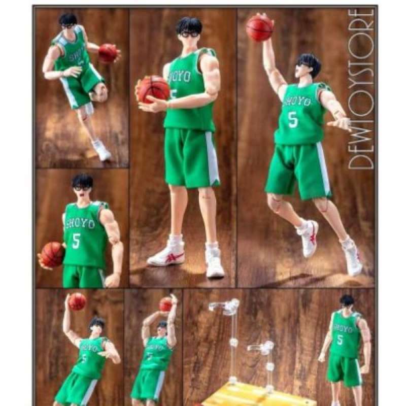 Jual Dasin 1-12 scale Action Figure - Slam Dunk Shoyo No. 5 Toru ...
