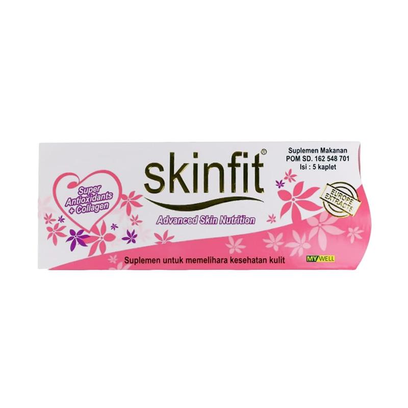 Jual Skinfit Advance Skin Nutrition Suplemen Kesehatan [5 Kaplet] di ...