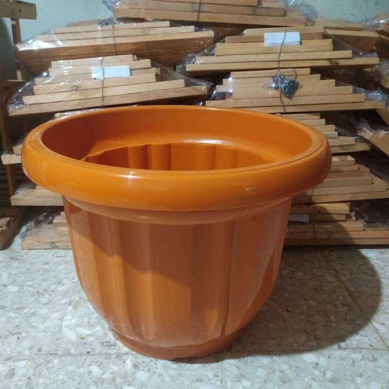 Jual pot bunga 50 cm -pot bunga plastik global diameter 50cm di Seller ...