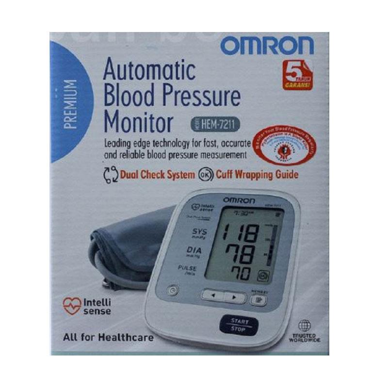 Jual Omron Hem-7211 Automatic Blood Pressure Monitor Tensimeter Di ...