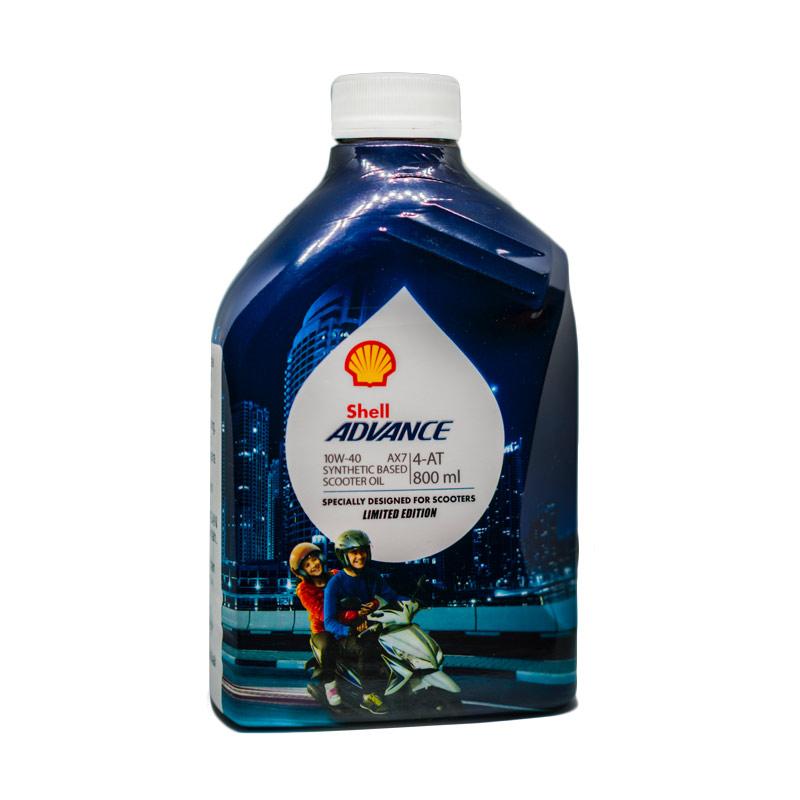 Promo Shell Advance AX7 10W-40 Limited Edition Oli Pelumas Motor [800 ...