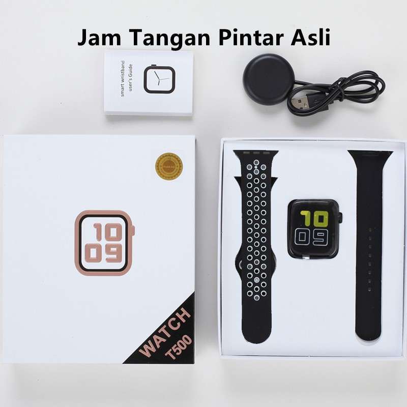 Jual PROMO!! SMART WATCH T500 - SMARTWATCH T500 - SMARTWATCH - MERAH ...