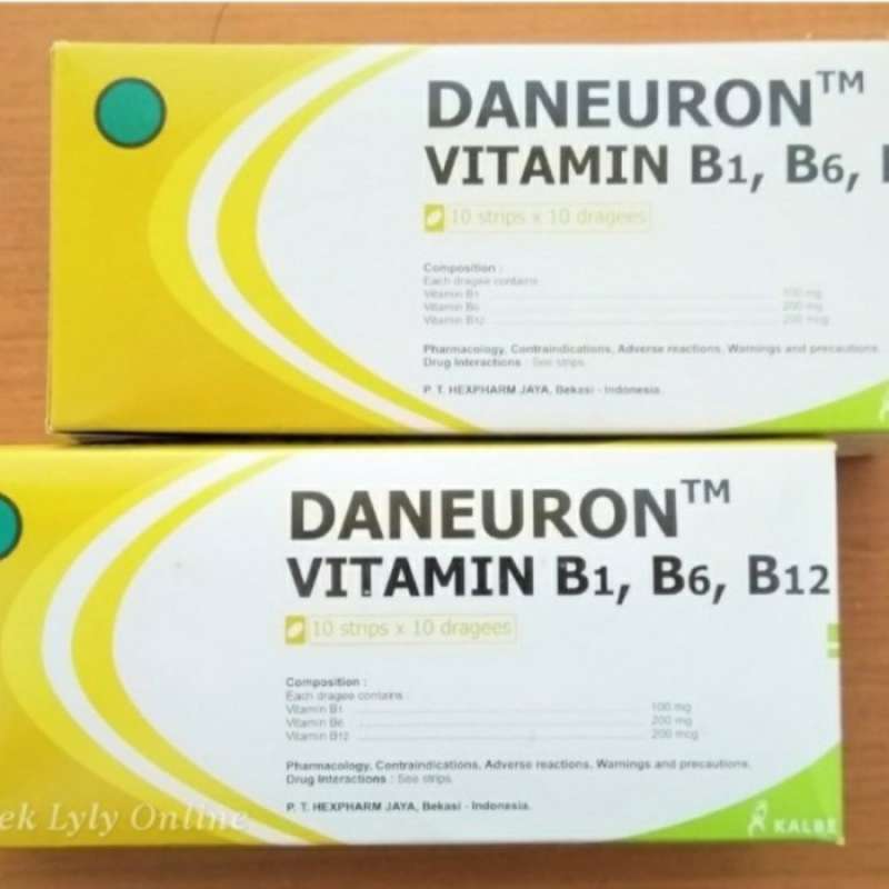 Jual Original Daneuron(vitamin b1 b6 b12-box) di Seller Fantasia ...