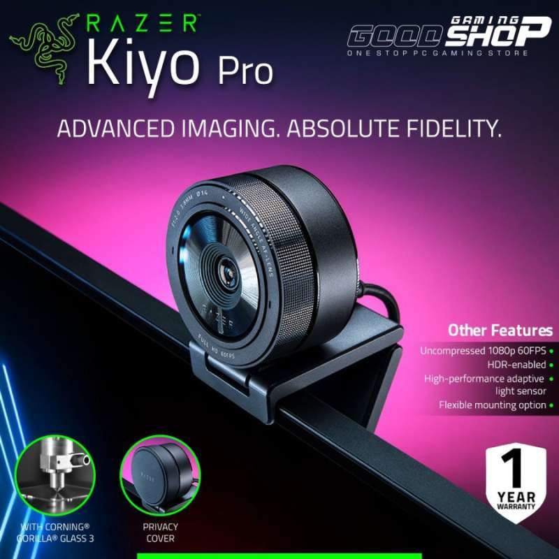 Jual RAZER Kiyo Pro USB Camera - Gaming Webcam di Seller GOOD GAMING ...