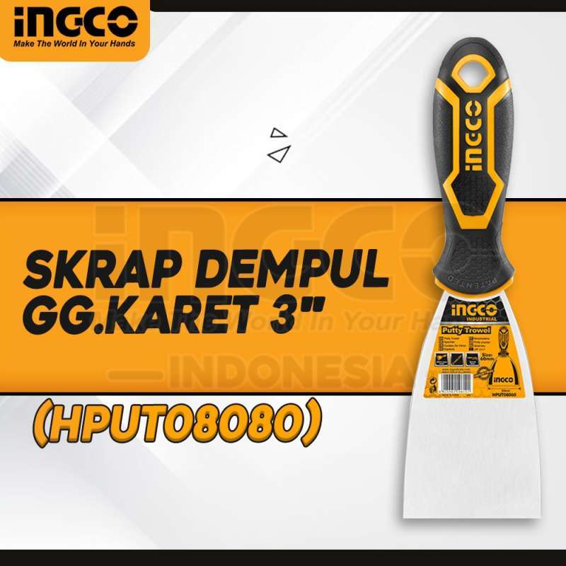 Jual SKRAP DEMPUL GAGANG KARET 3 INGCO / SKRAP - SEKRAP - ALAT DEMPUL ... Jual SKRAP DEMPUL GAGANG KARET 3 INGCO / SKRAP - SEKRAP - ALAT DEMPUL ...