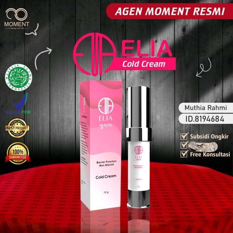 Promo MOMENT ELIA SKINCARE KOREA 100% ALAMI ORIGINAL - COLD CREAM ...