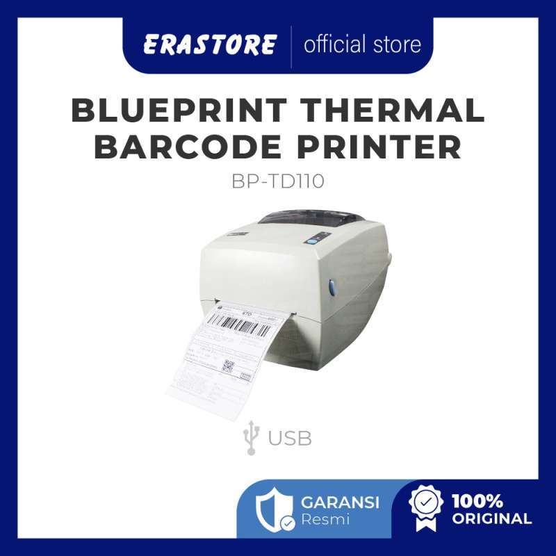 Jual BLUEPRINT THERMAL BARCODE PRINTER (BP-TD110) USB di Seller ...
